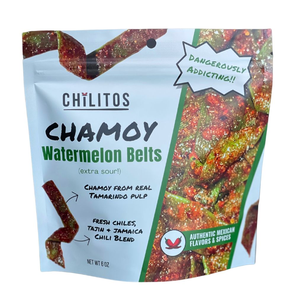 Watermelon Sour Belts Chamoy Candy - Chilitos Dulces y Chamoy