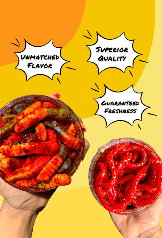 Chamoy Candy and Rim Dip - Chilitos Dulces y Chamoy